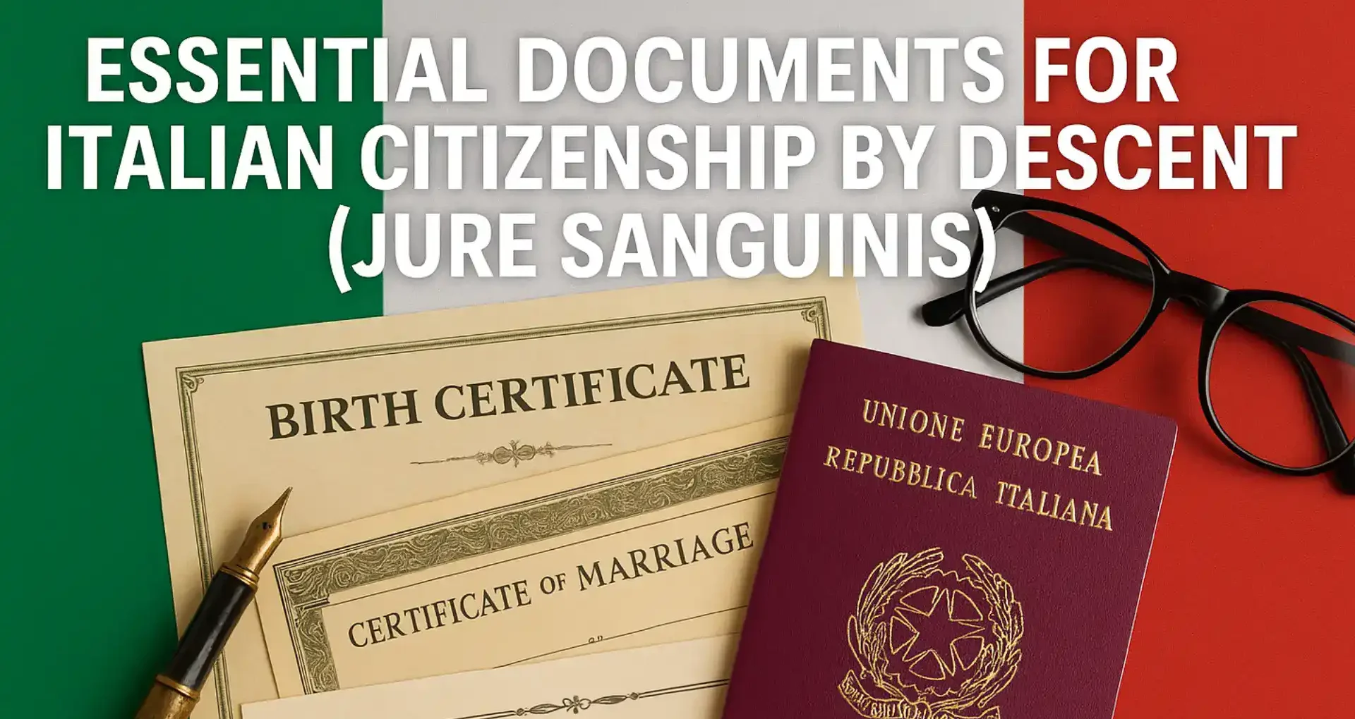 Essential Documents for Italian Citizenship by Descent (Jure Sanguinis)